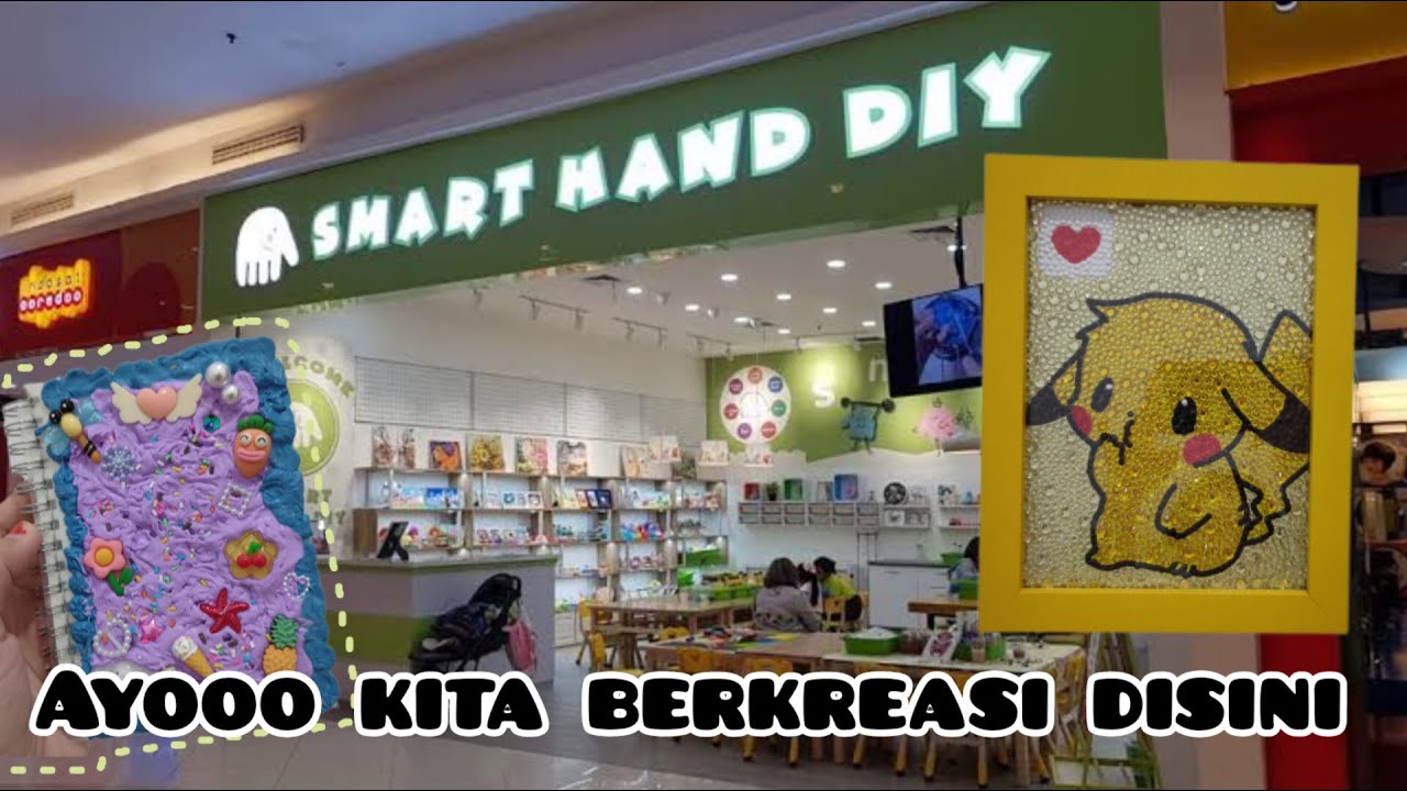 SERUUUU ‼️ Belajar Aneka Kerajinan Tangan di Smart Hand DIY Living ...