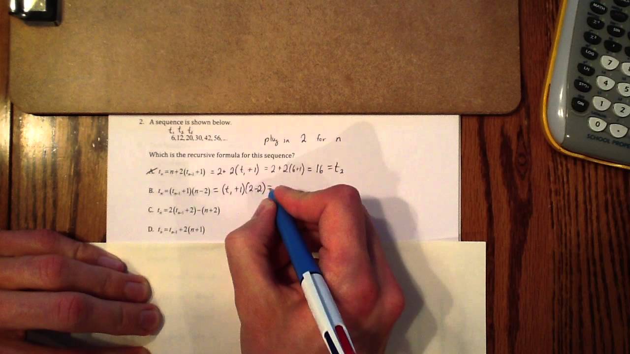 Honors Pre Calculus Released Test #2 - YouTube