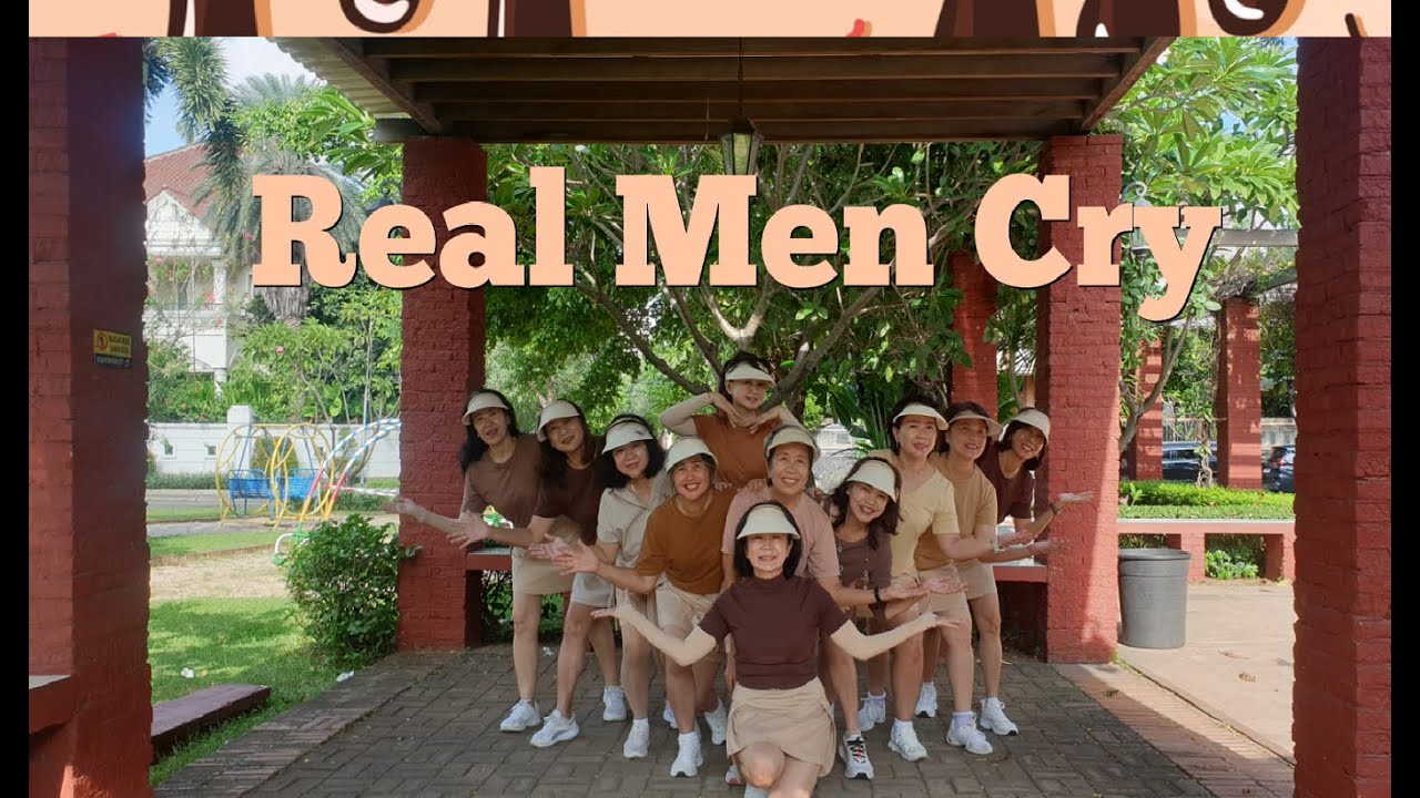 Real Men Cry Line Dance - YouTube