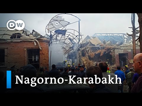 Nagorno-Karabakh: Azerbaijan accuses Armenia of attack on Ganja | DW News