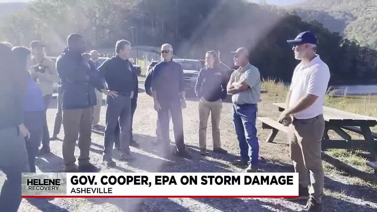 Gov. Cooper, EPA on Storm Damage - YouTube