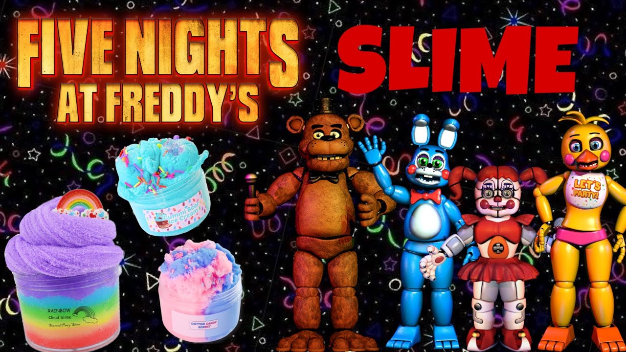Five Nights At Freddy’s Slime ASMR Compilation 🐻🍕🎤 - YouTube