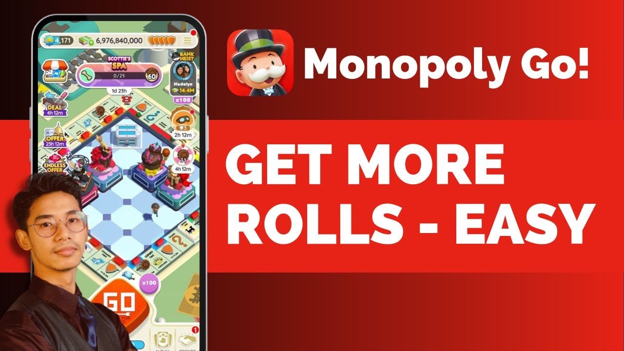 How To Get More Rolls In Monopoly Go ! - YouTube