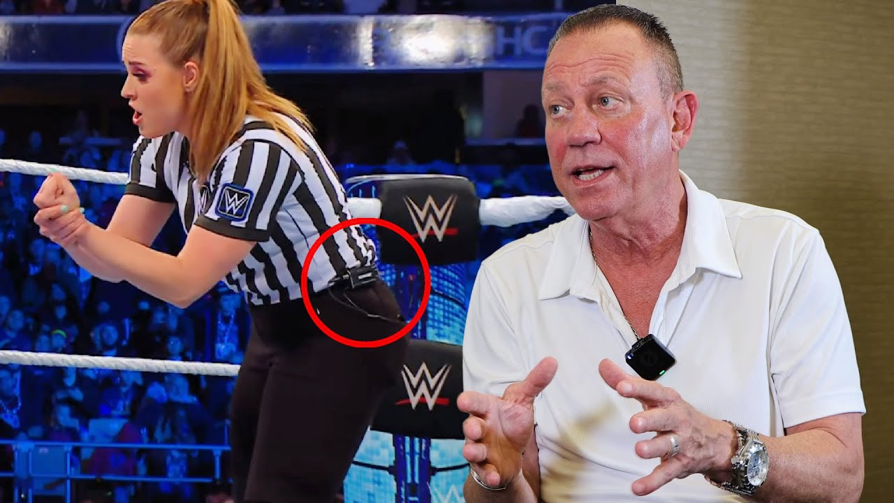Why WWE Referees REALLY Wear Earpieces - YouTube