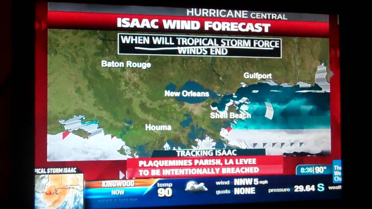 TWC Sending The Broadcast Over To TWC Hurricane Specialist Dr. Greg ...