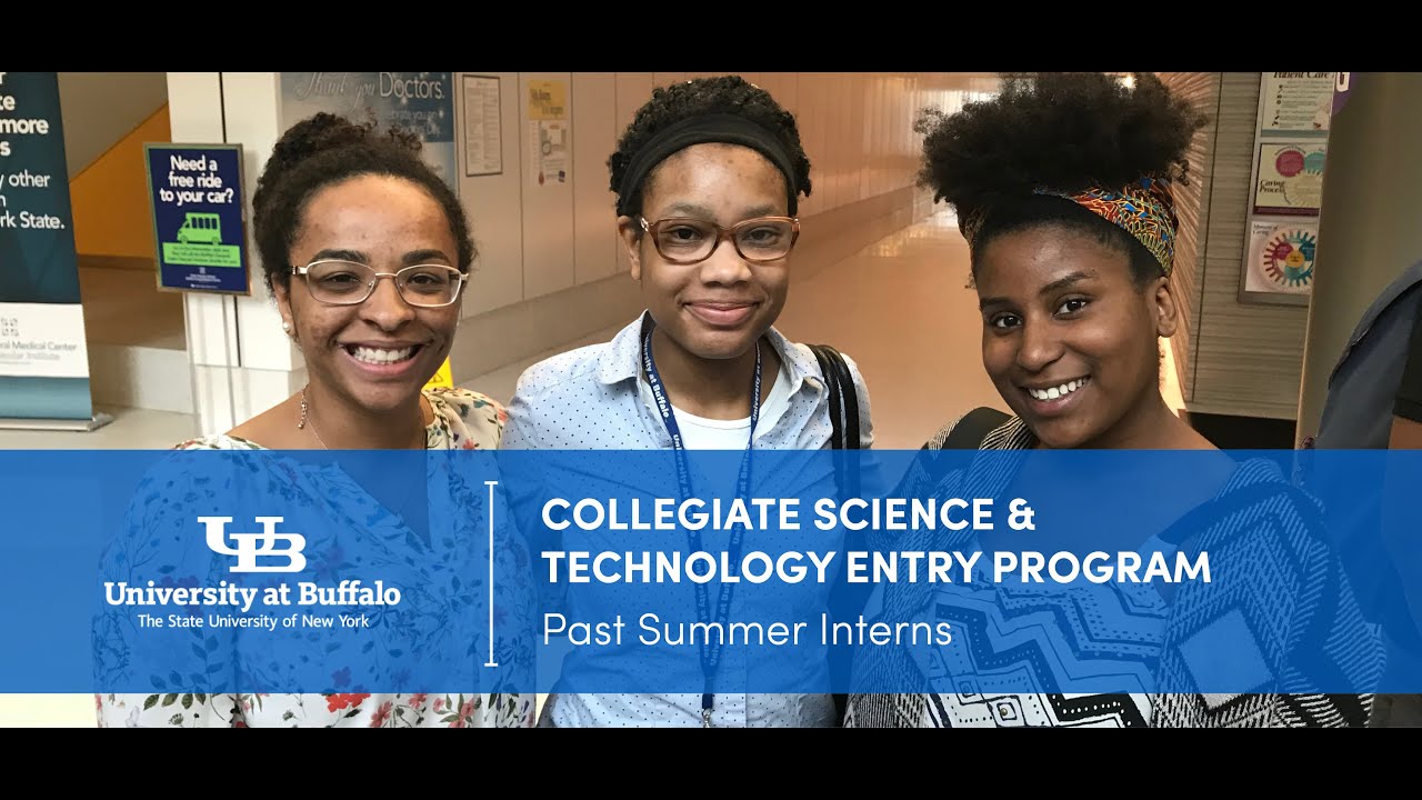 CSTEP Past Summer Research Interns - YouTube