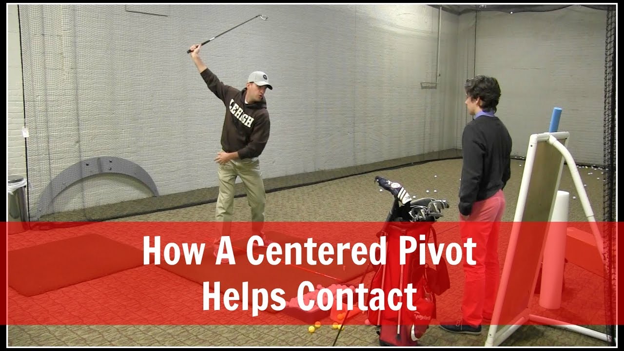 GOLF: How A Centered Pivot Helps Contact - YouTube