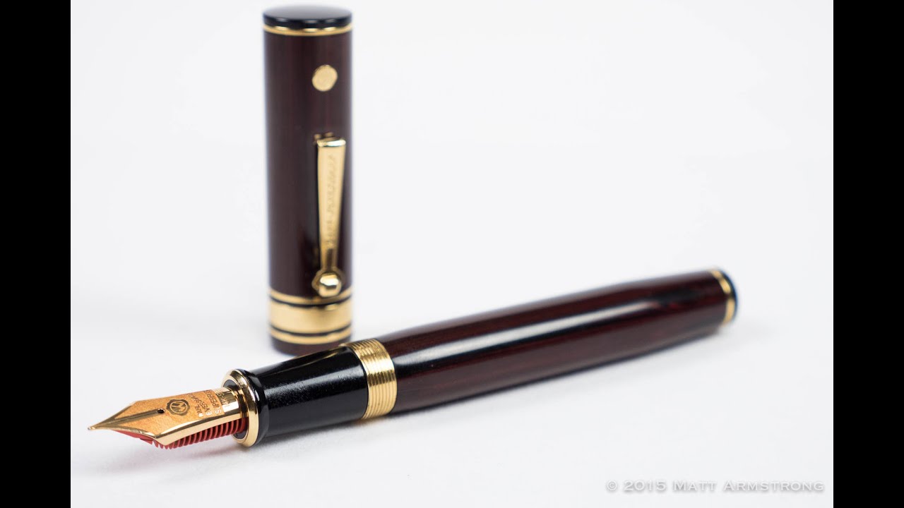 Fountain Pen Review: Wahl-Eversharp Decoband (Modern) - YouTube