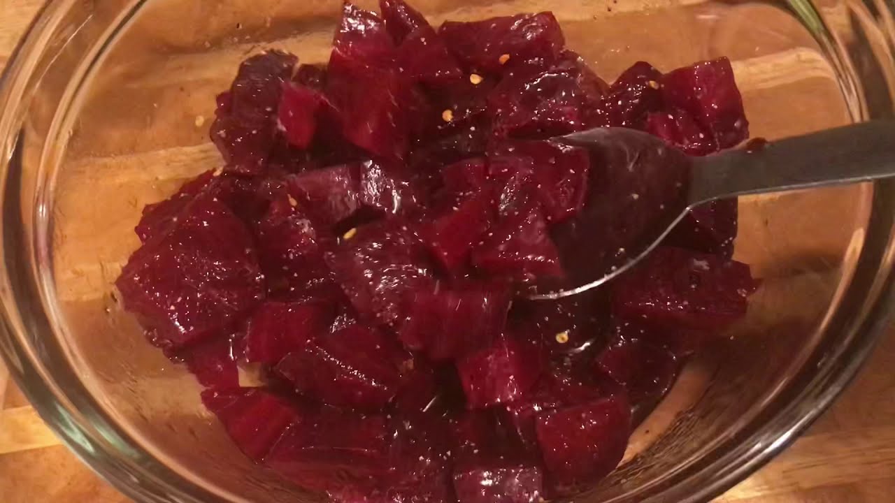 My Italian Style Beets - SUPERFOOD (Prep, Clean and Cook) - YouTube