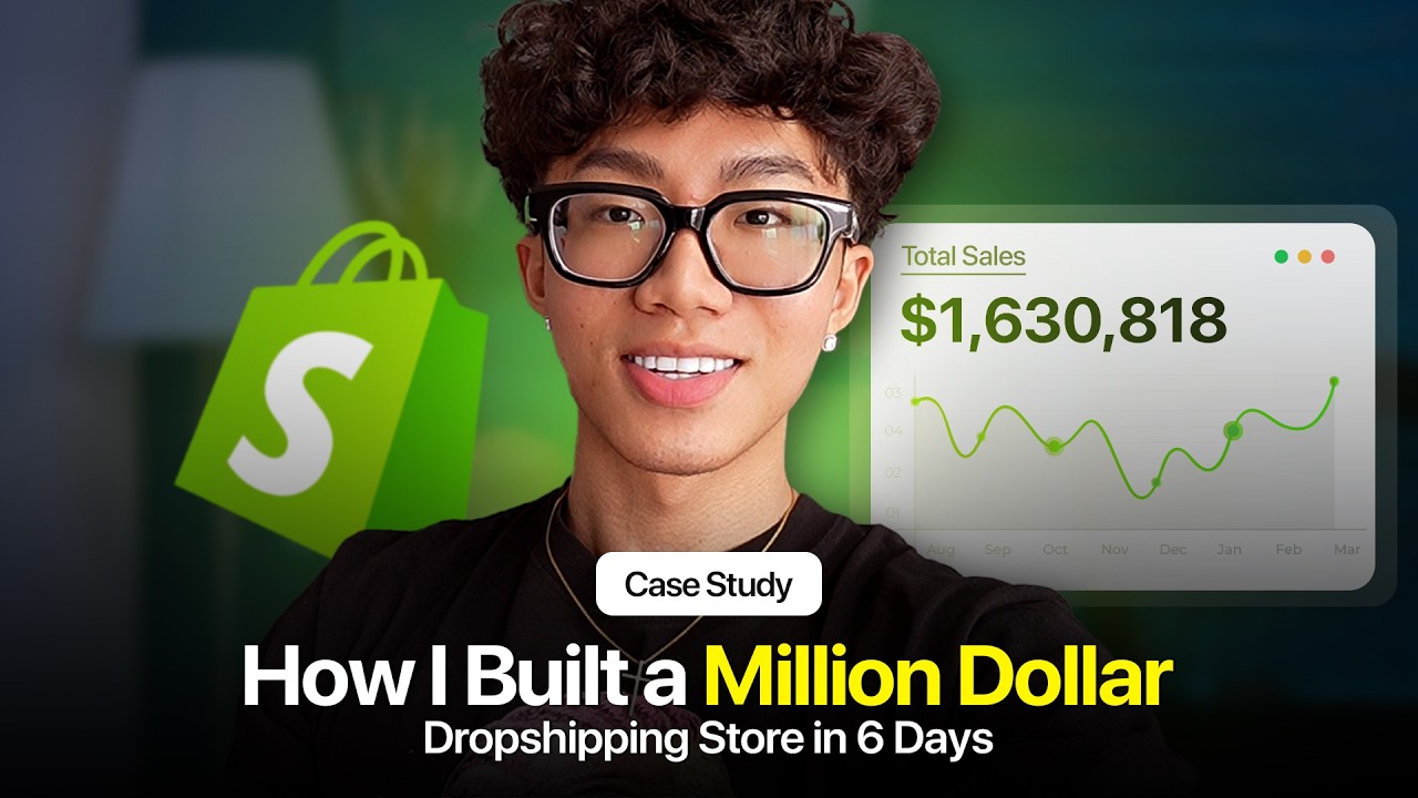 How I built a Million Dollar Dropshipping Store in 6 Days (CASE STUDY ...