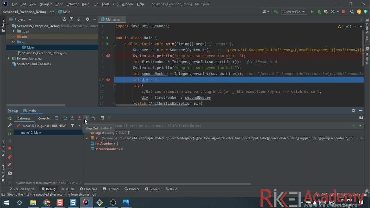 Rikkei Academy - Java - Module 02 - Session 15: Exception - YouTube