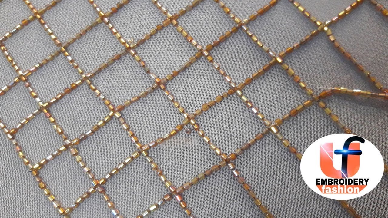 Hand embroidery/ Antic Rambo Wood Grains Net work 2019/New Look Gujrati ...