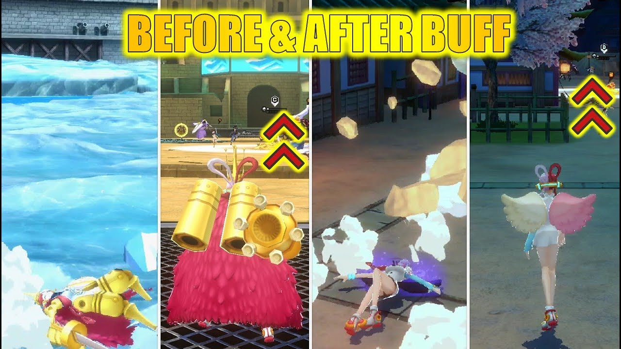 Before & After Buff Comparison - Film Red & Singer of the New Genesis ...