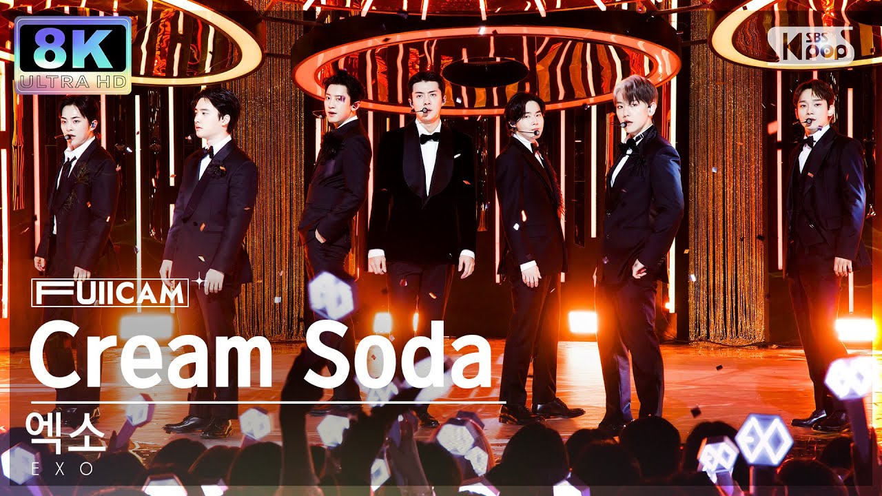 [SUPER ULTRA 8K] 엑소 'Cream Soda' 풀캠 (EXO FullCam) @SBS Inkigayo 230716 ...