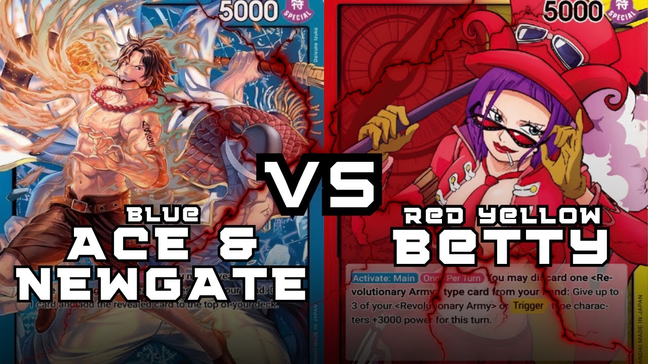 Red Yellow Betty 赤黄ベティVS Blue Ace & Newgate エース＆ニューゲート | OP11 | OPTCG ...