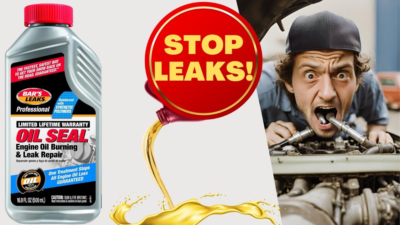 Bar's Leaks Oil Seal Engine Oil Burning and Leak Repair - Stop the ...