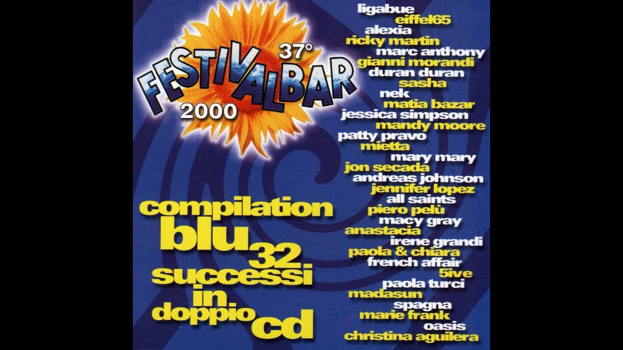 FESTIVALBAR 2000 - COMPILATION BLU (CD1) - YouTube