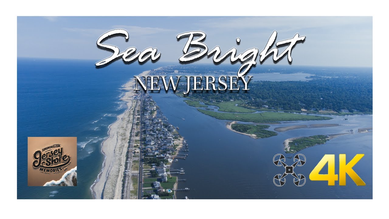 Sea Bright | New Jersey | 4K Drone Footage #summer2024 - YouTube