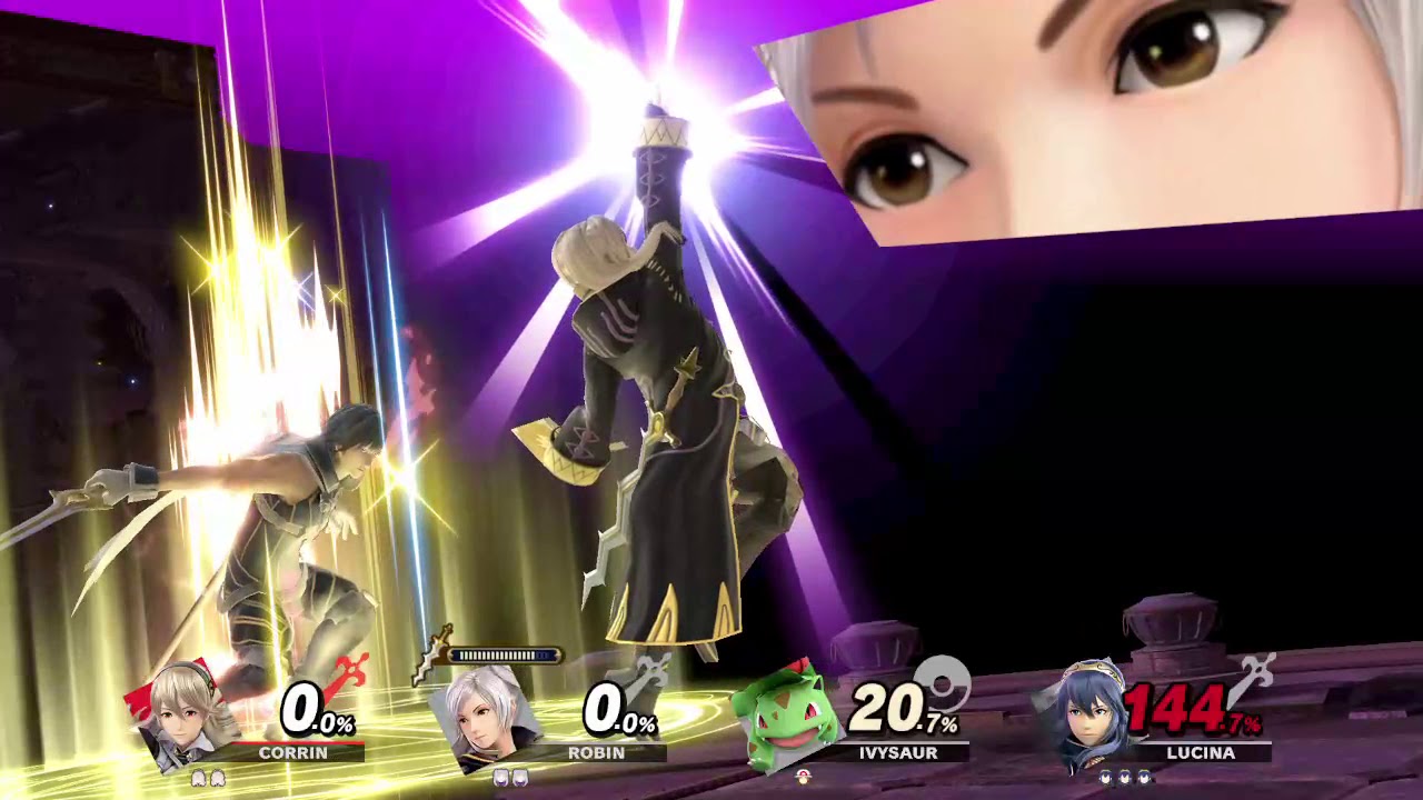 Super Smash Bros. Ultimate (Corrin Vs. Robin Vs. Pokemon Trainer Vs ...