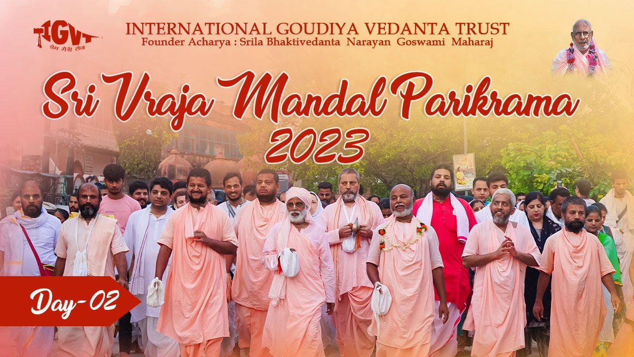Sri Vraja Mandala Parikrama 2023 Day 02| IGVT | Evening Hari Katha ...