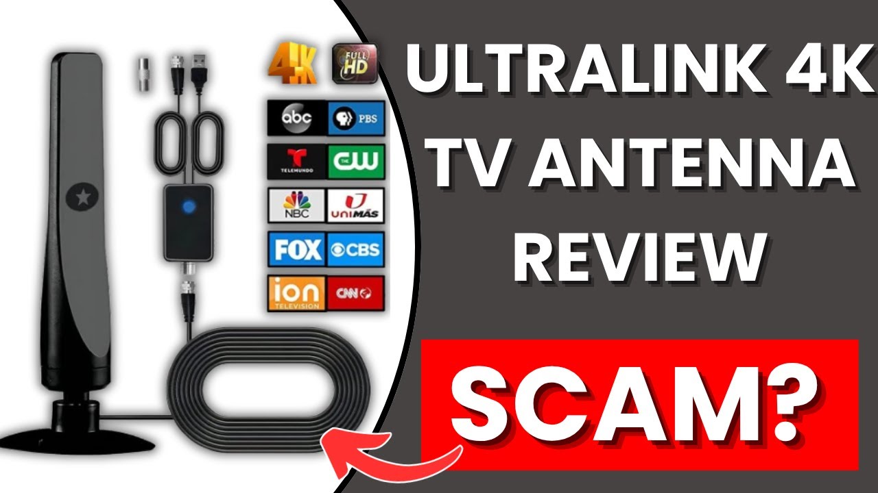 UltraLink 4K TV Antenna Review – Does It Work Or A Scam? - YouTube