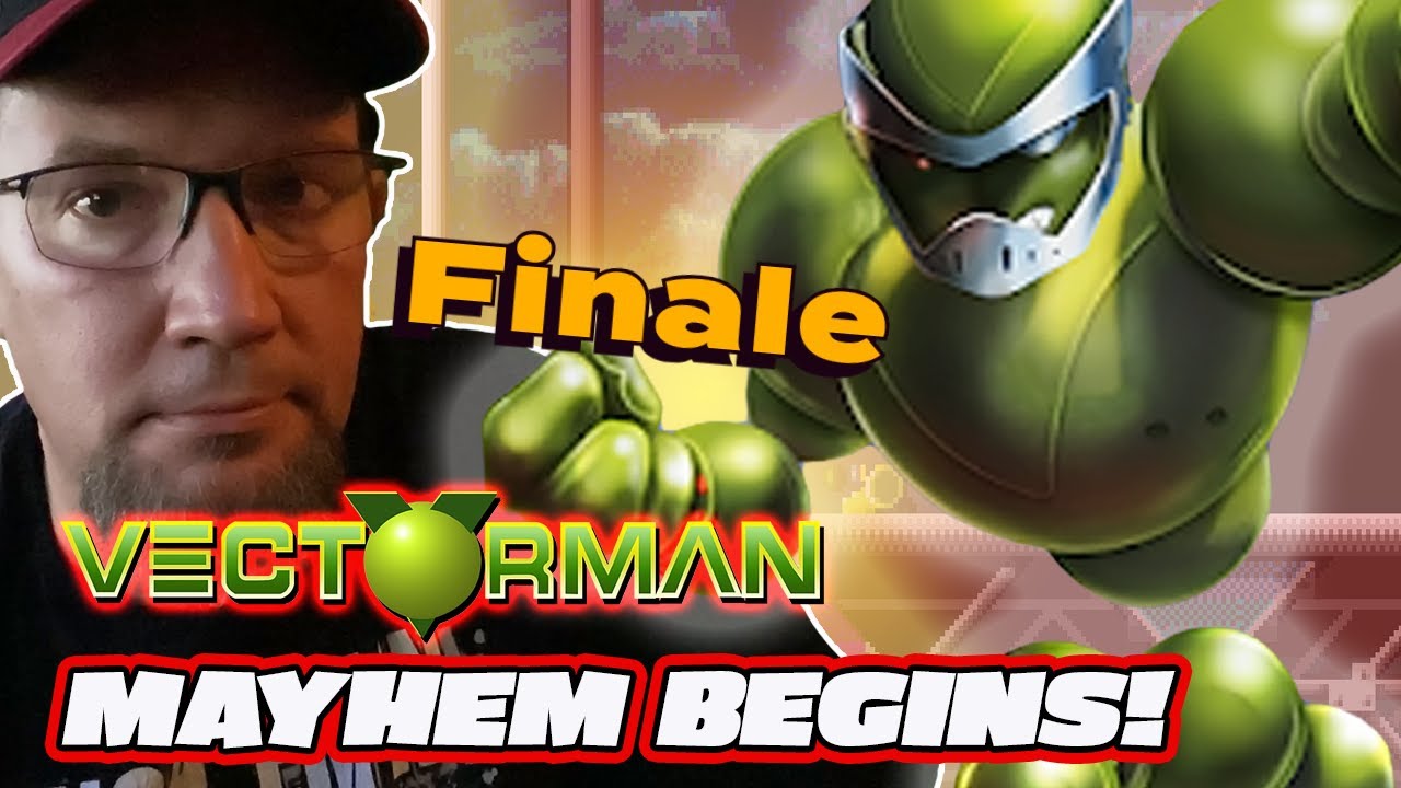 Final Showdown! Beating the Last 3 Levels of Vectorman! 🔥⚙️ - YouTube