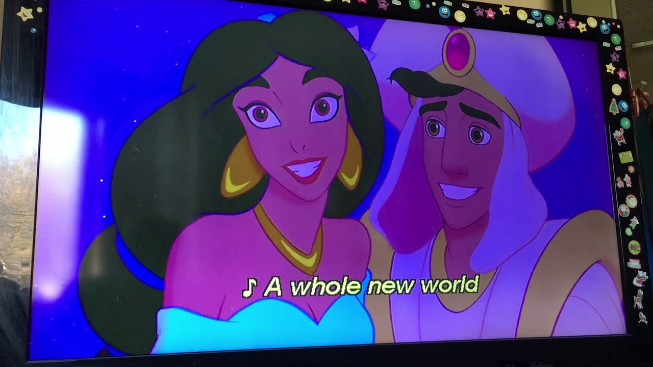 Disney Aladdin 1992 A Whole New World - YouTube