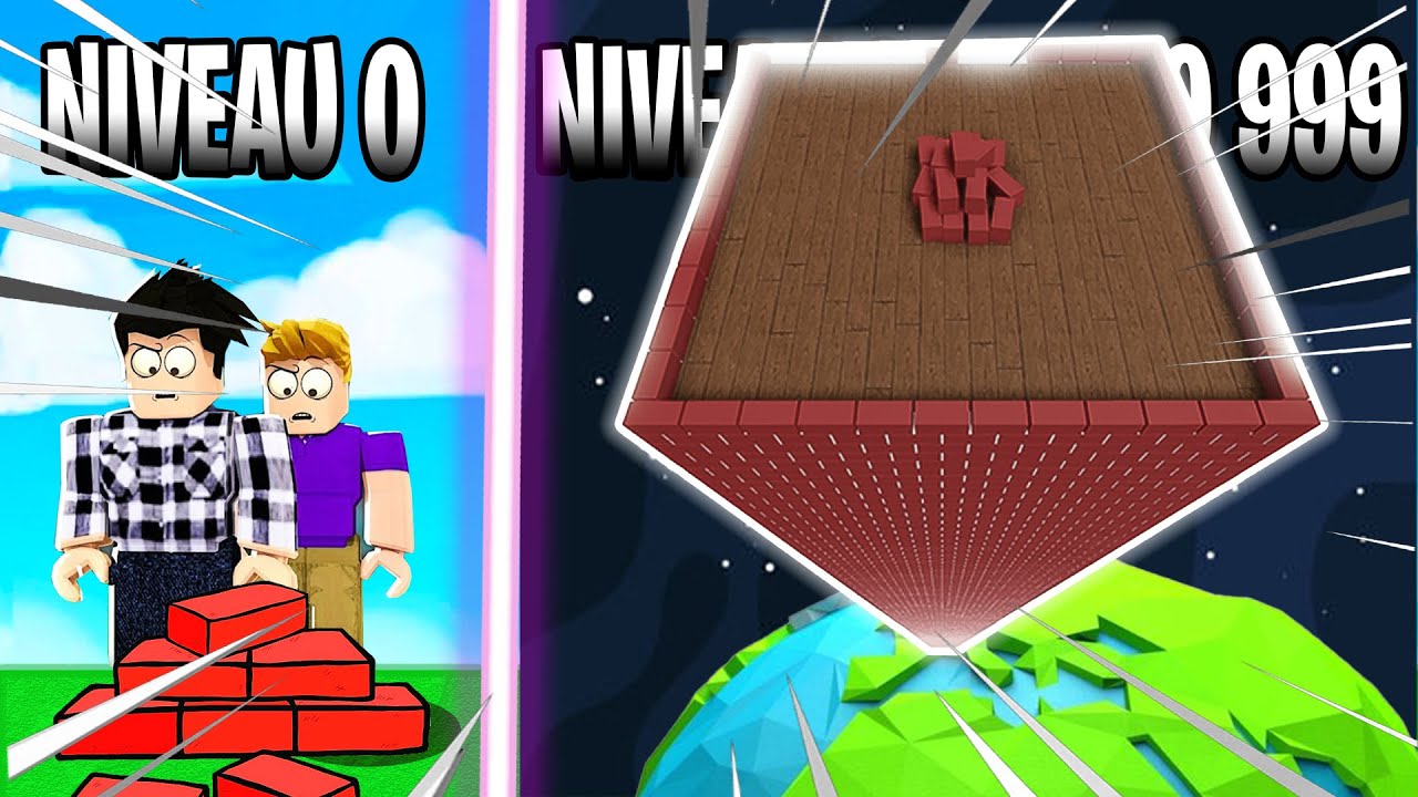 CONSTRUIRE UNE TOUR JUSQUE DANS L'ESPACE DANS ROBLOX !! - YouTube