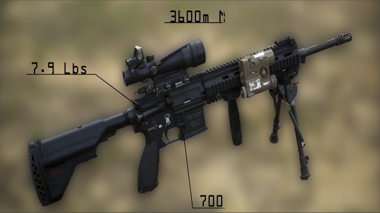 Why The Marines Love The M27 Rifle! - YouTube