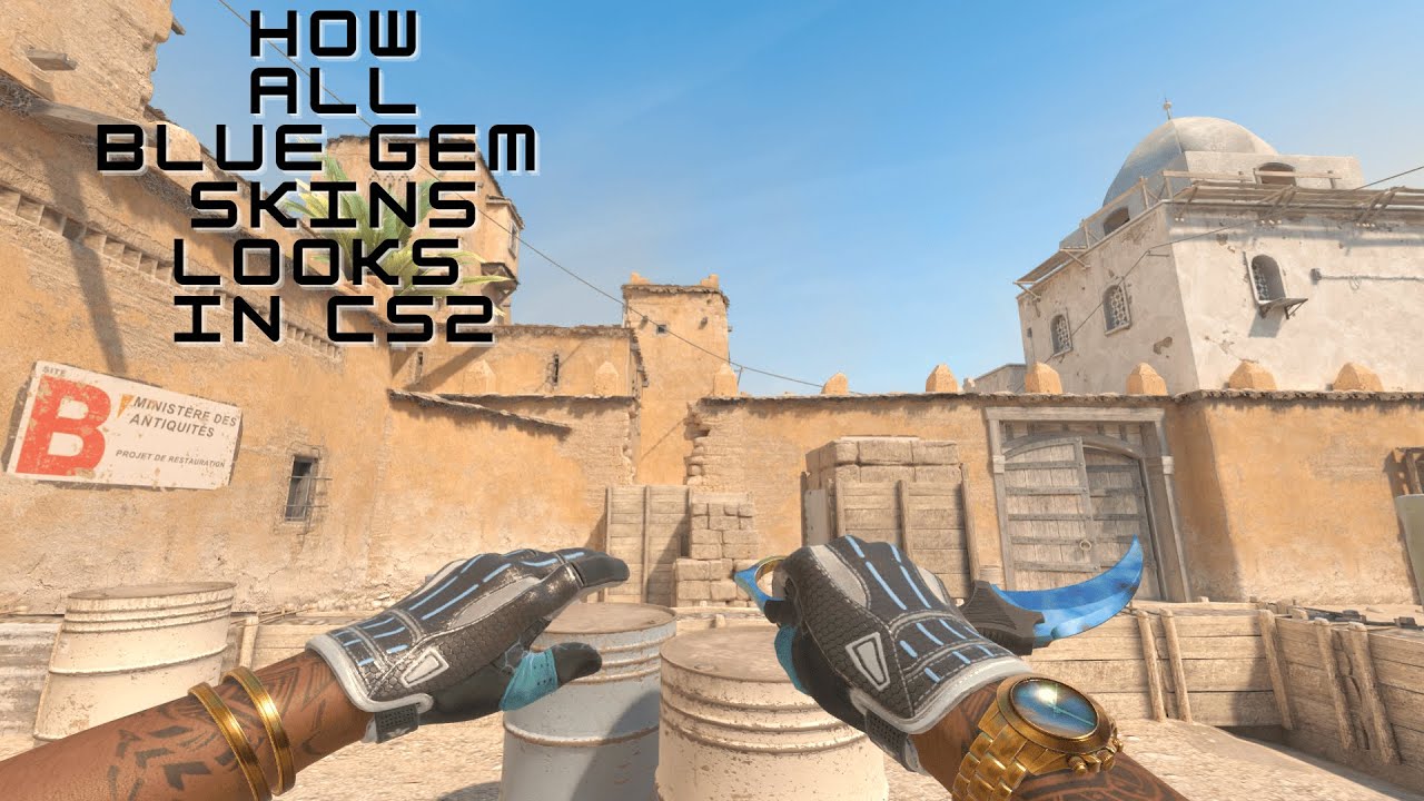 All Blue Gem Skins in CS2 - YouTube