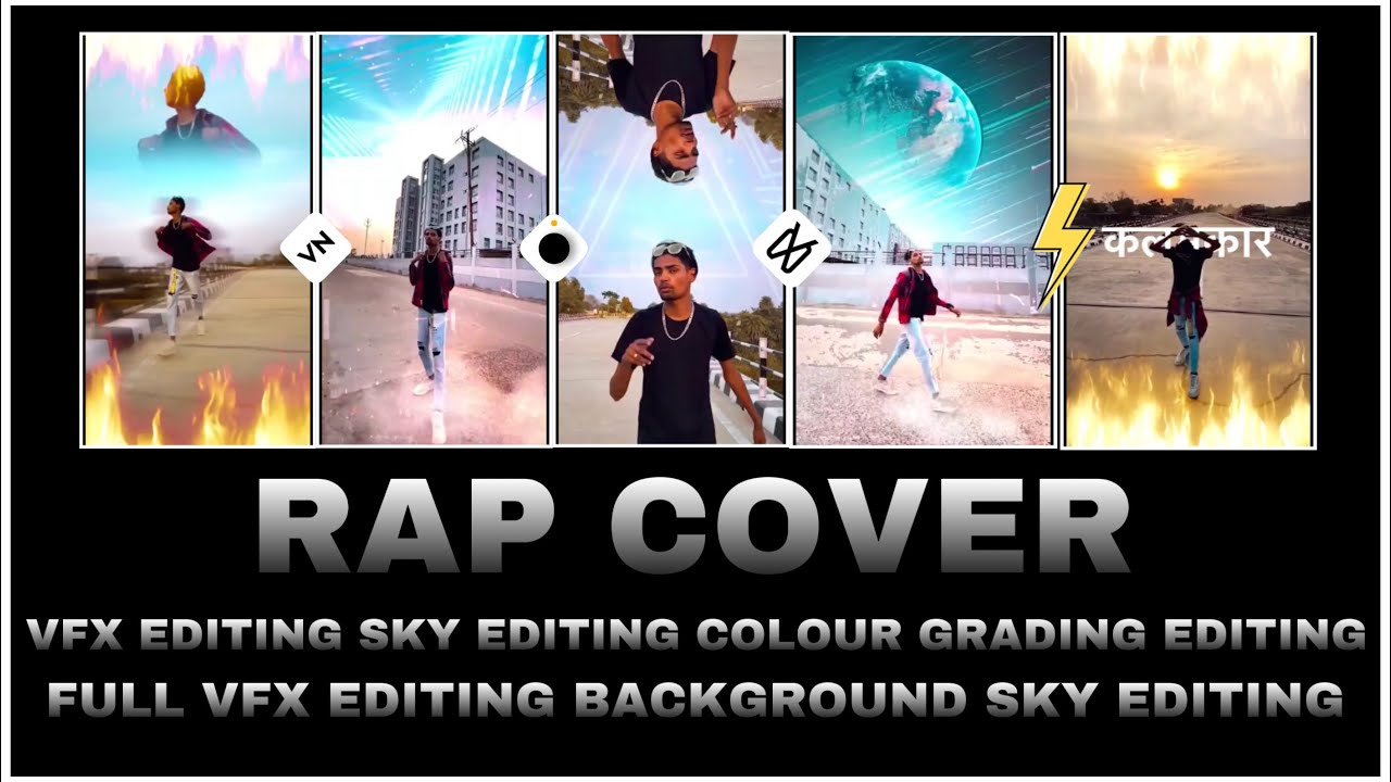 HOW TO MAKE RAP COVER VIDEO EDITING | SKY EDITING VFX EDITING | RAVI ...