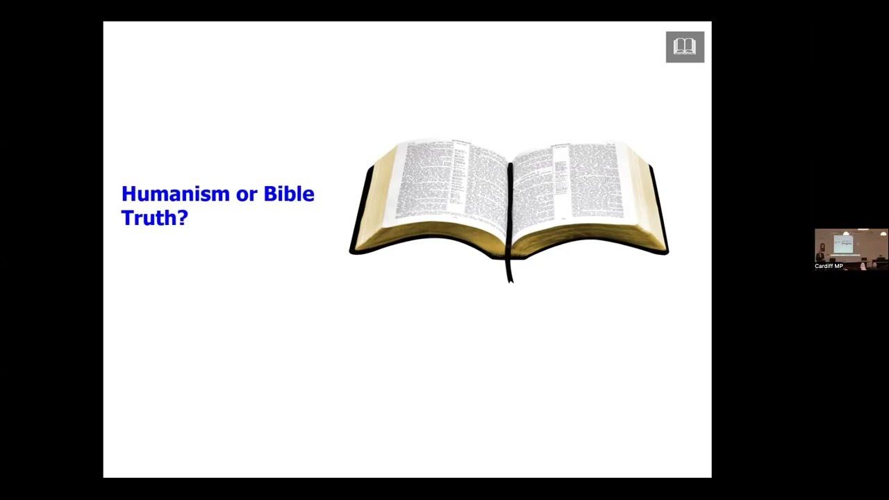2023 10 15 Humanism or Bible Truth? J Evans - YouTube