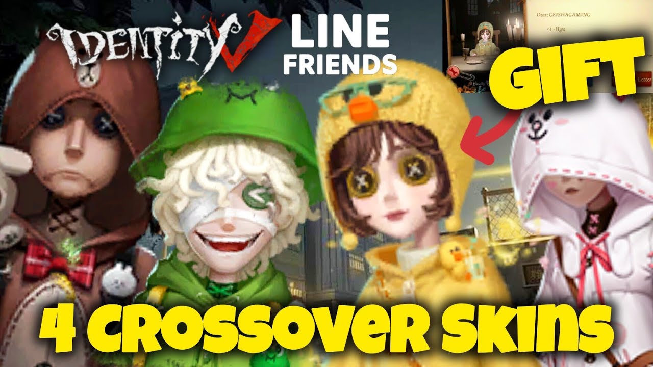 4 LINE CROSSOVER SKINS GAMEPLAY! SALLY, LEONARD, BROWN, CONY! SO CUTE😍😍 ...