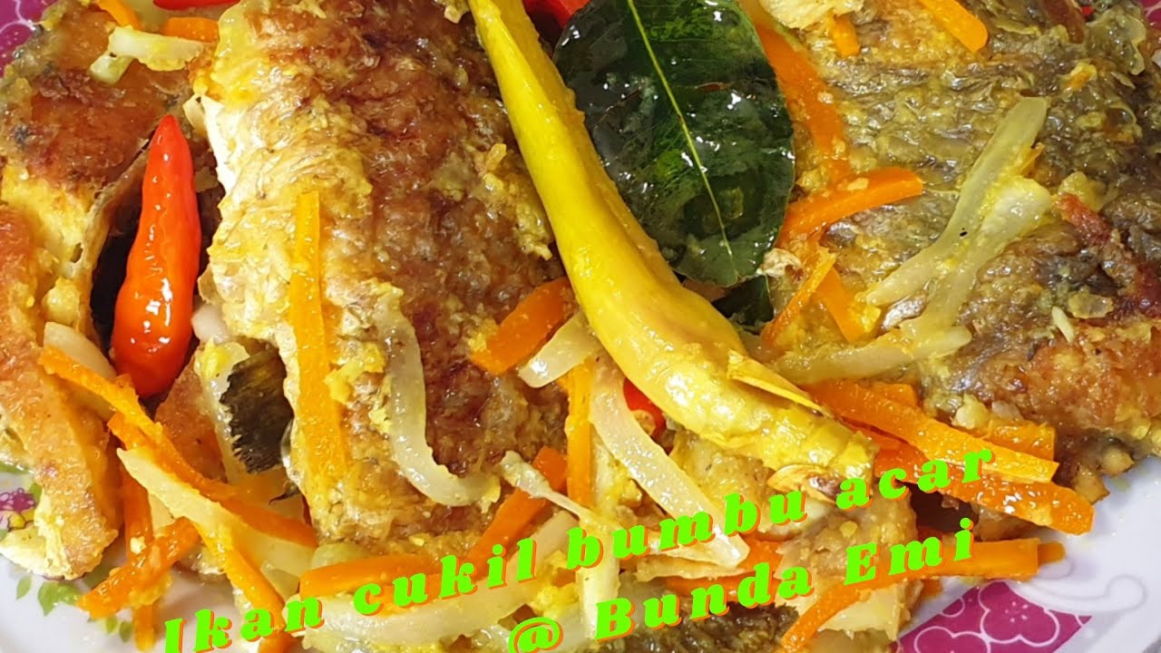 Ikan cukil / Baramundi bumbu acar @bundaemi3045 - YouTube