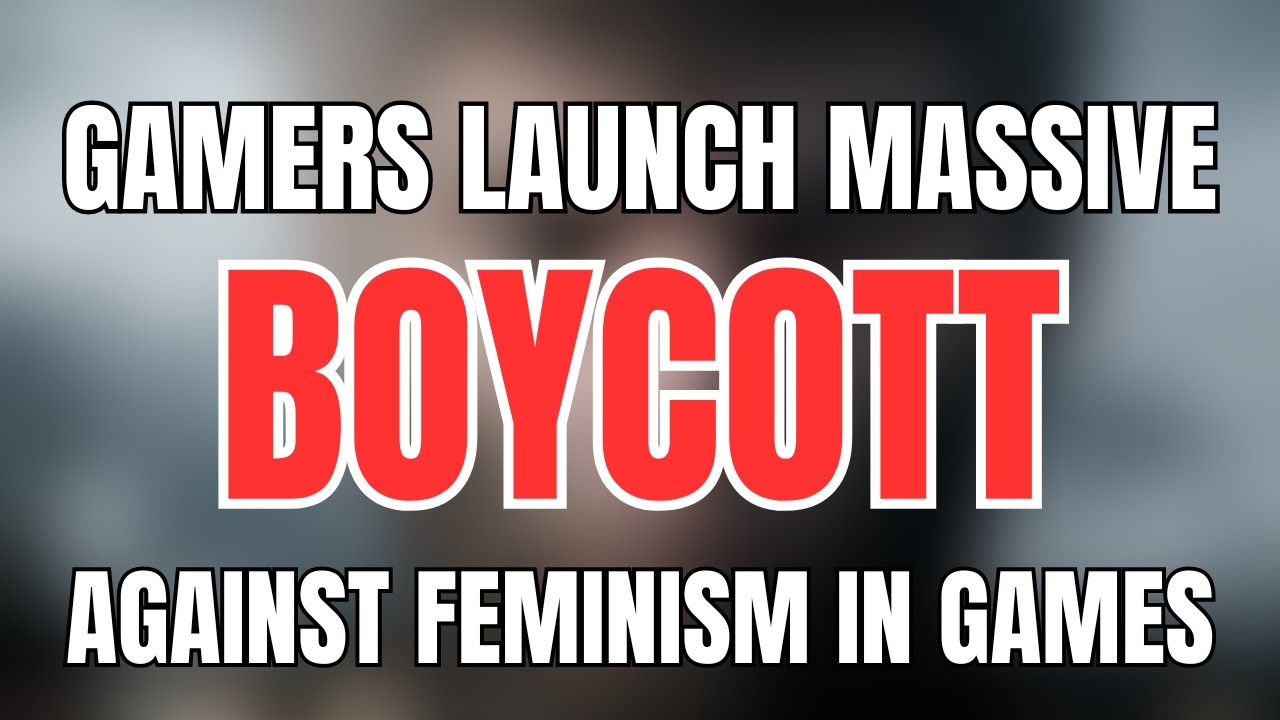Gamers Launch MASSIVE BOYCOTT Against Feminism in Games - YouTube