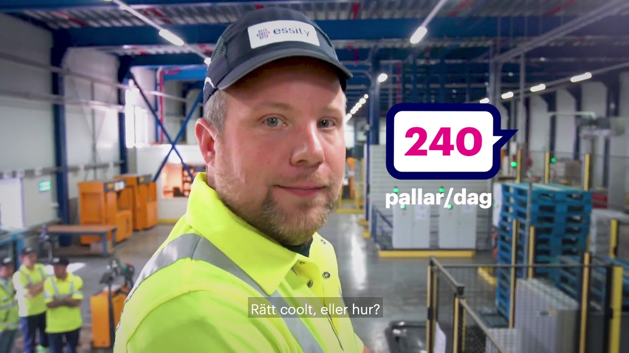 Essity Meaningful Work | Factory Tour (Swedish subs) - YouTube