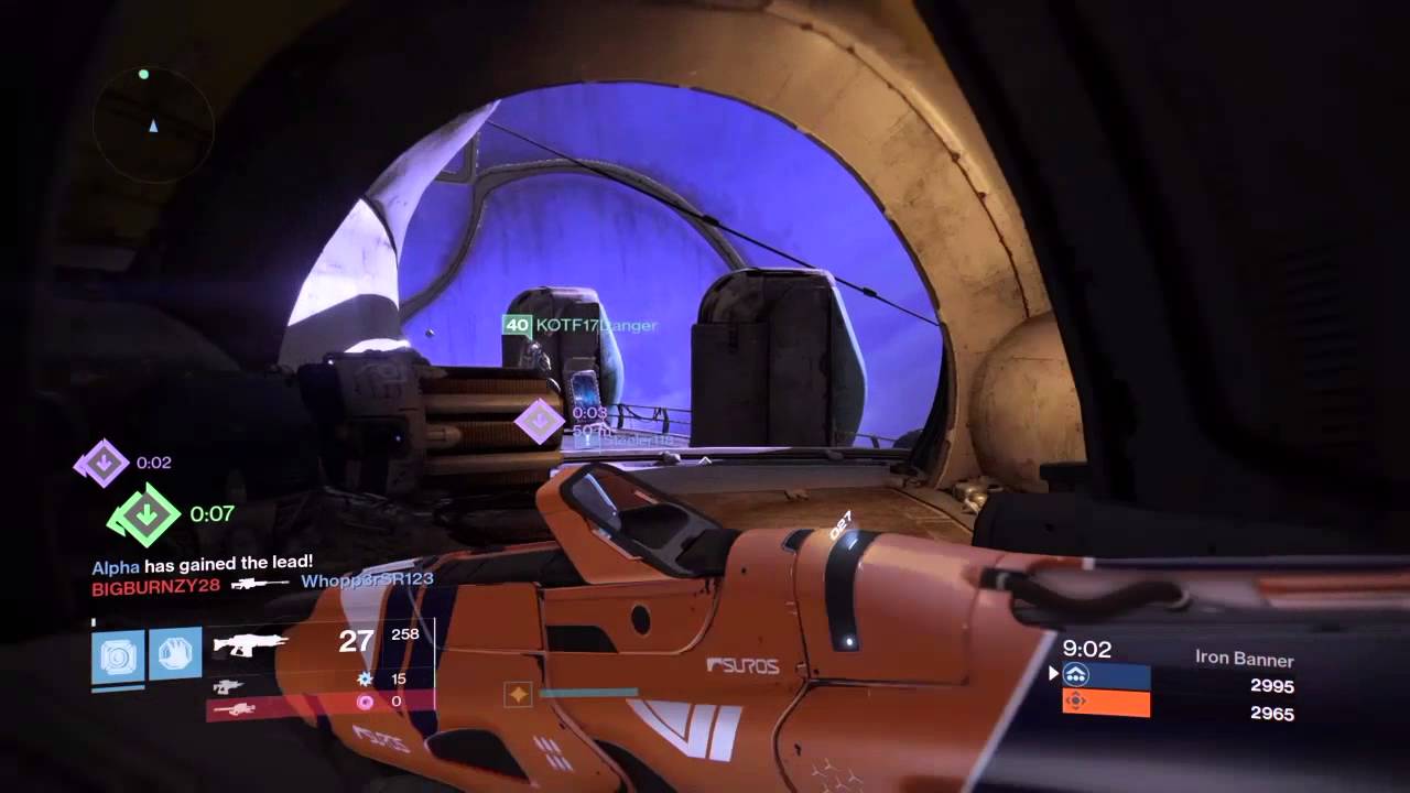 Warlock Iron Banner Highlights - YouTube