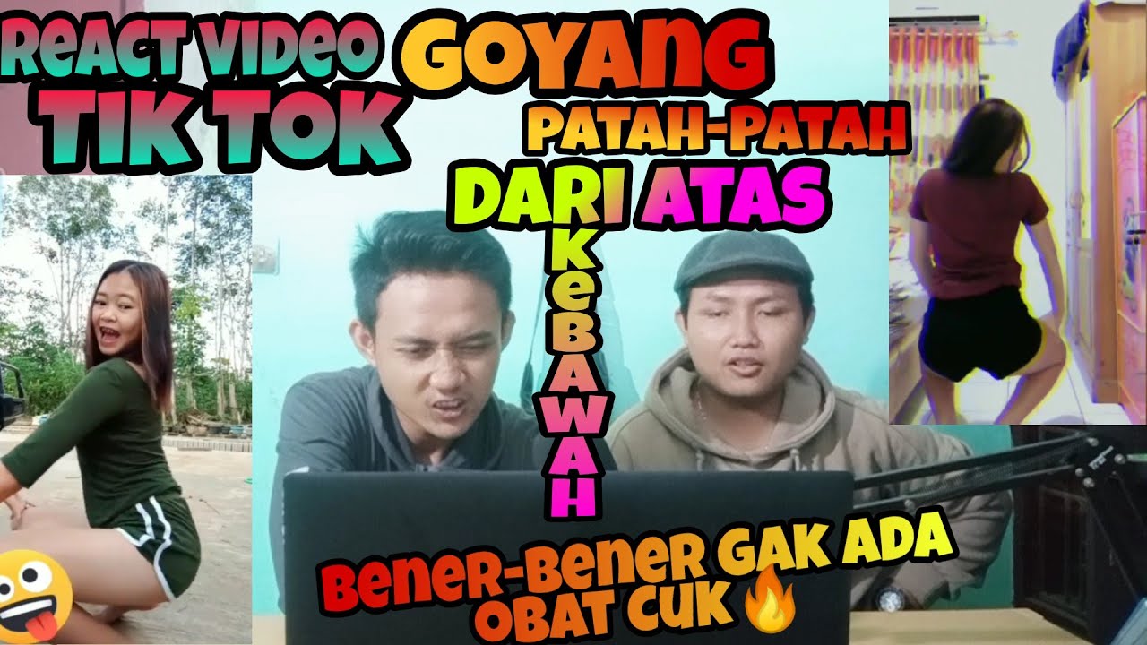 React video Tik-Tok " Goyangan Atas Bawah" Pemersatu BANGSA!! - YouTube