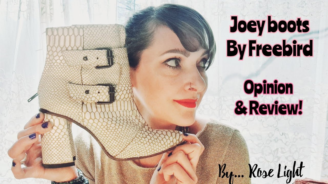 Joey boot by Freebird Shoes - Opinion & Review by Rose Light - YouTube