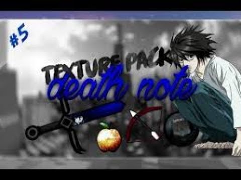Presentation texture pack death note fps boost - YouTube