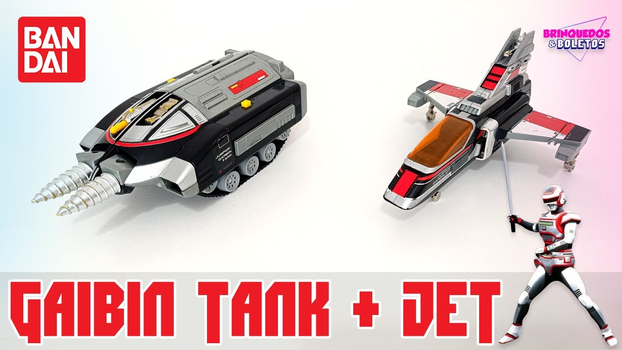Gaibin Tank + Gaibin Jet - Jaspion - YouTube