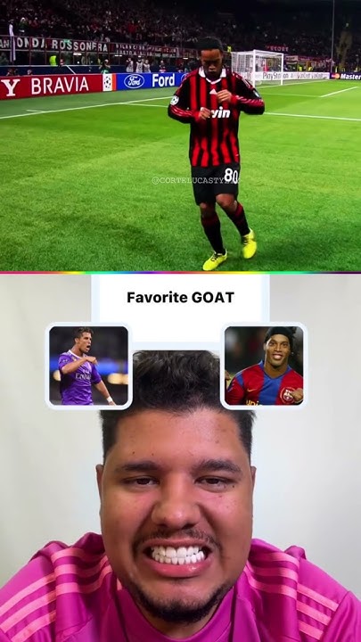 QUEM é o GOAT? CRISTIANO vs RONALDINHO #lucastylty #tyltycomp #futebol #futeboleuropeu #cr7 #r10 ...