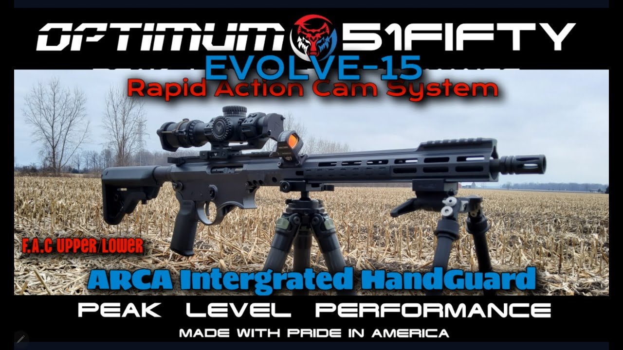51FIFTY RIFLES * EVOLVE-15 Prototype: Redefining the fundamentals of the AR-15 - YouTube