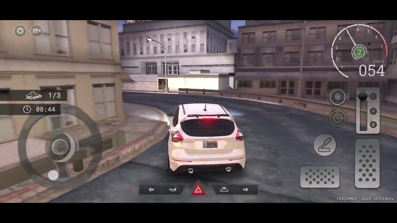 Jocuri cu masini Ford Focus de condus si parcat in oras - YouTube