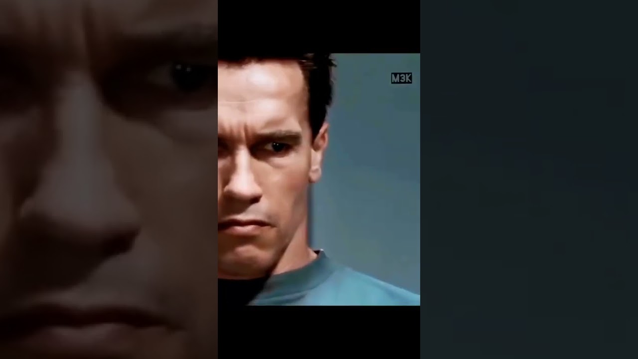 Terminator film Arnold Schwarzenegger hand cut scene - YouTube