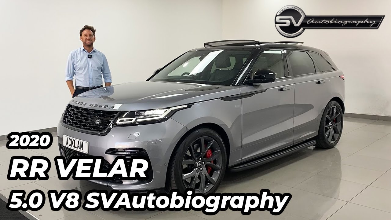 2020 Range Rover Velar 5.0 V8 SVAutobiography Dynamic Edition - YouTube