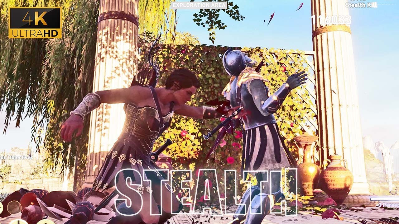Assassin's Creed Odyssey (stealth kills) - YouTube