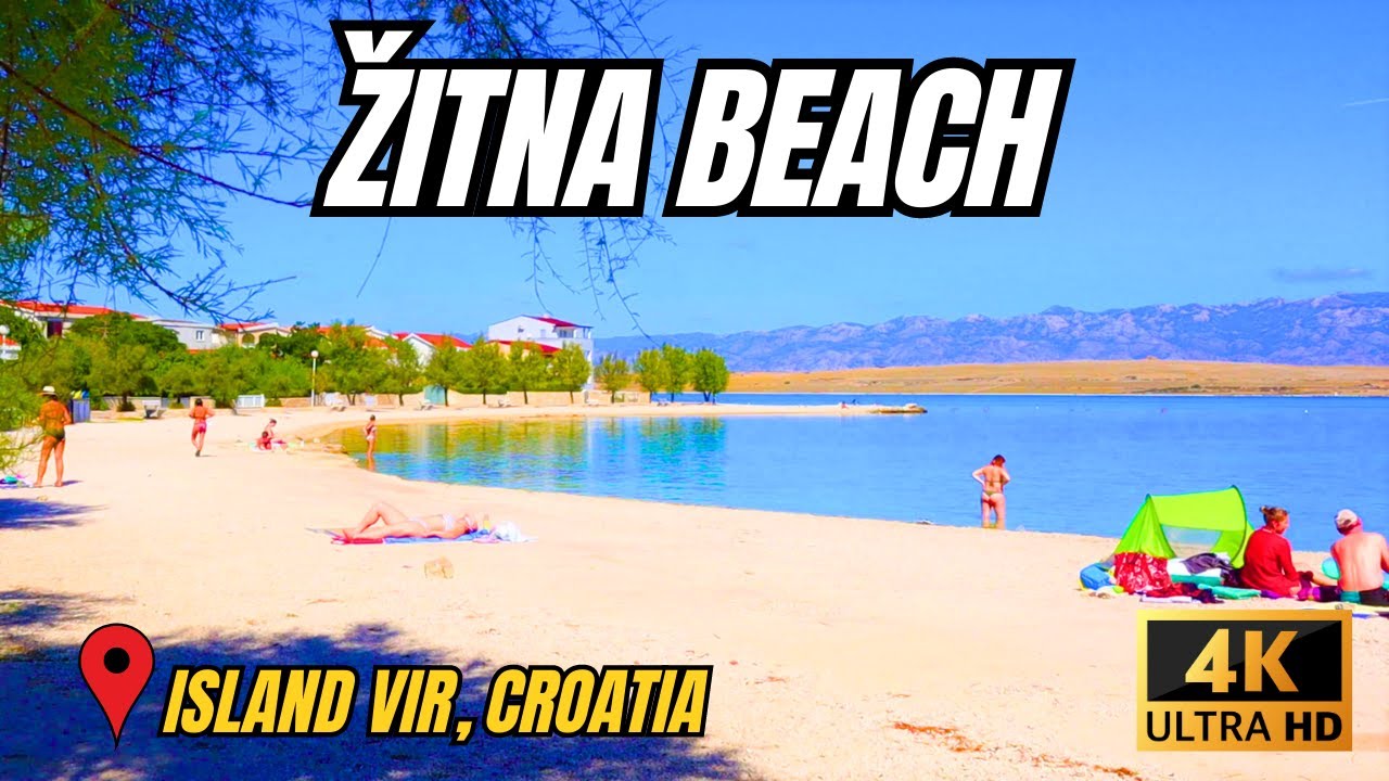 ŽITNA BEACH - ISLAND VIR, CROATIA 4K - YouTube