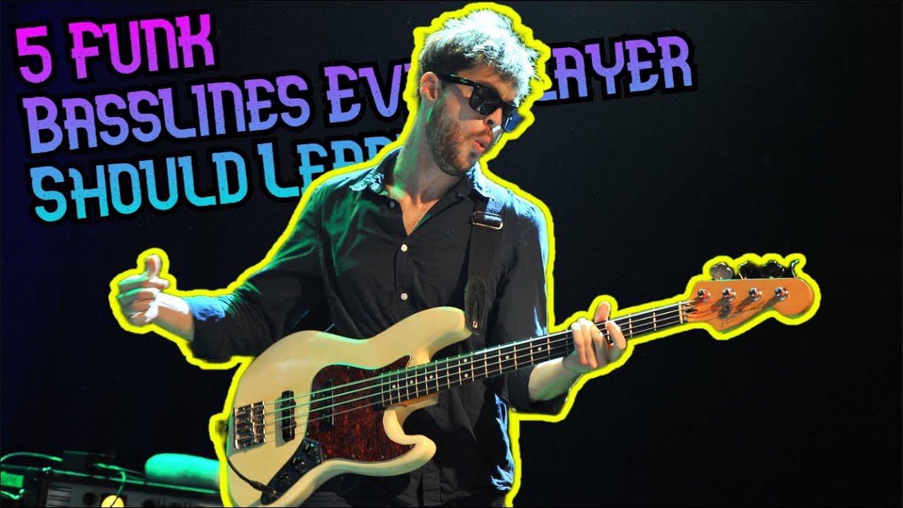 5 Funk Tunes Every Bass Player Should Learn! - YouTube