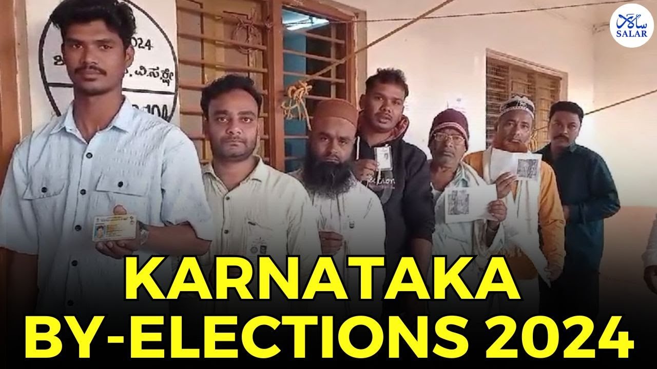 Karnataka By-Elections 2024: Polling Begins in Channapatna, Shiggaon ...